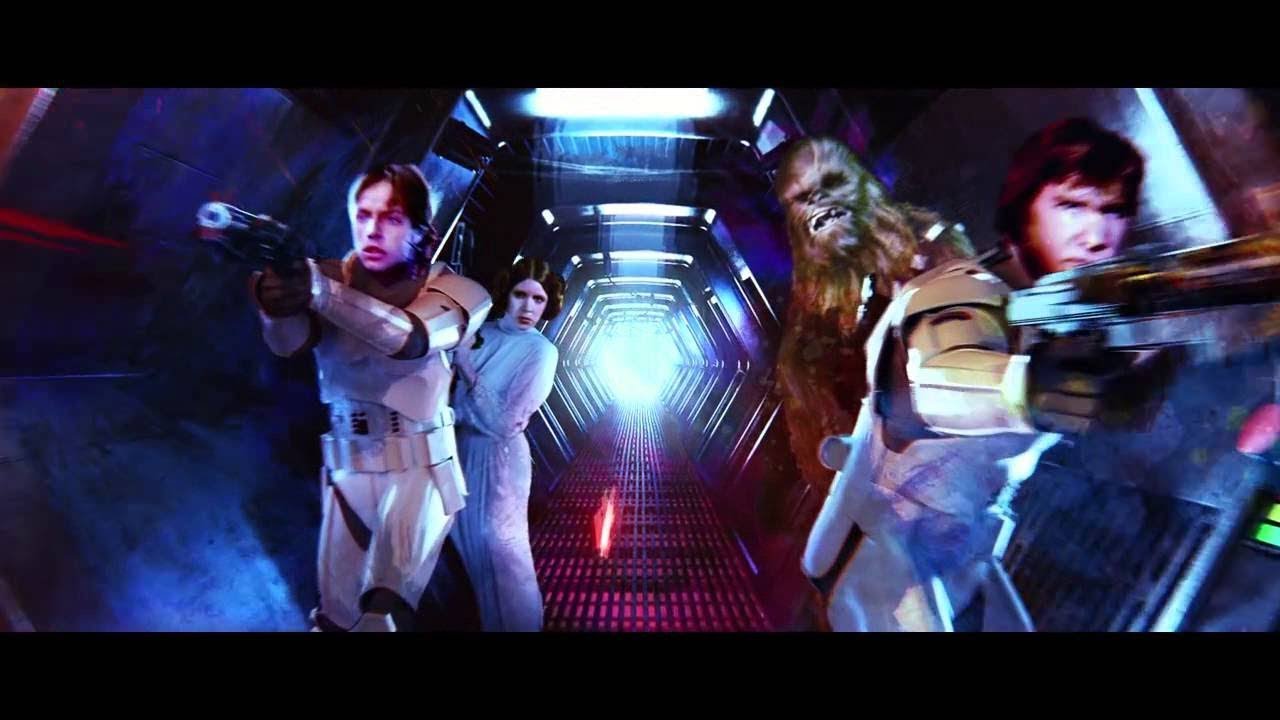Sky Movies Star Wars Channel Promo - Live Reaction - YouTube