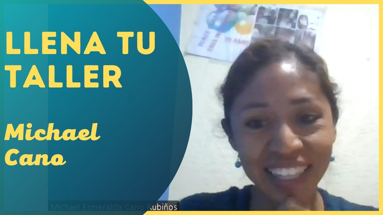 Michael Cano, con llena tu taller cumplió su propósito. - YouTube