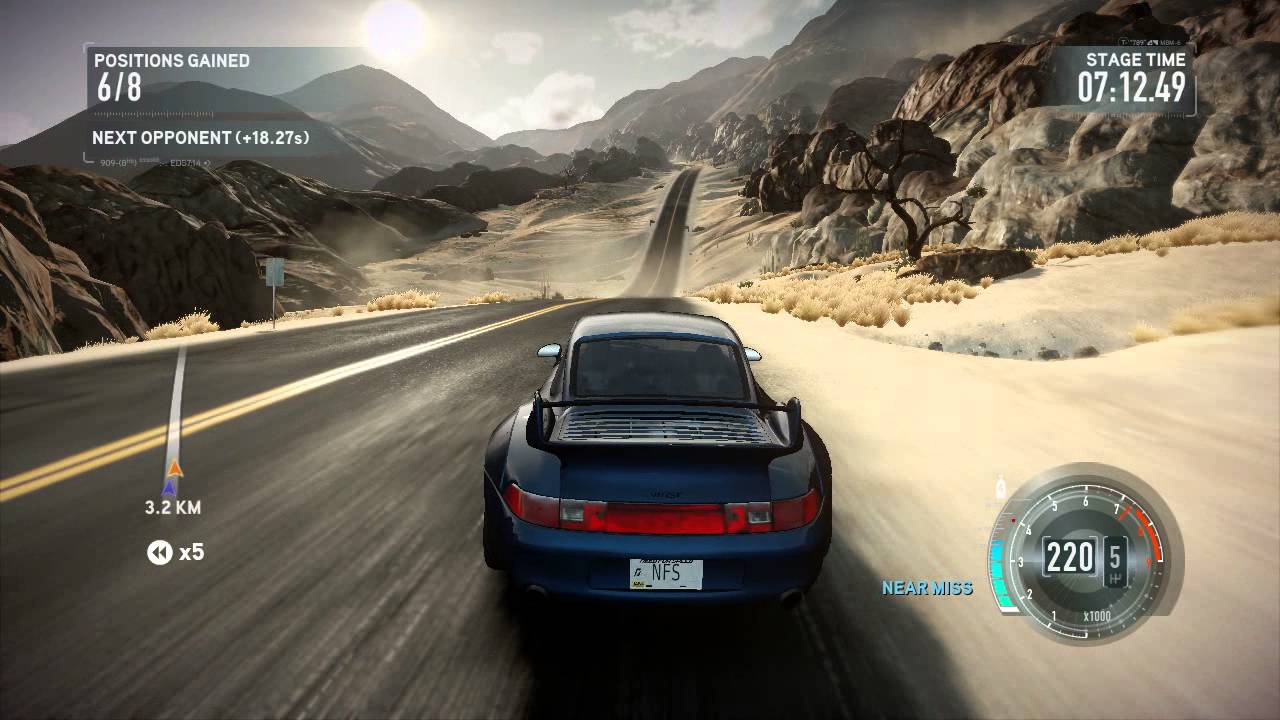 Need For Speed The Run Stage 3, Race 3 - Porsche 911 GT2 - YouTube