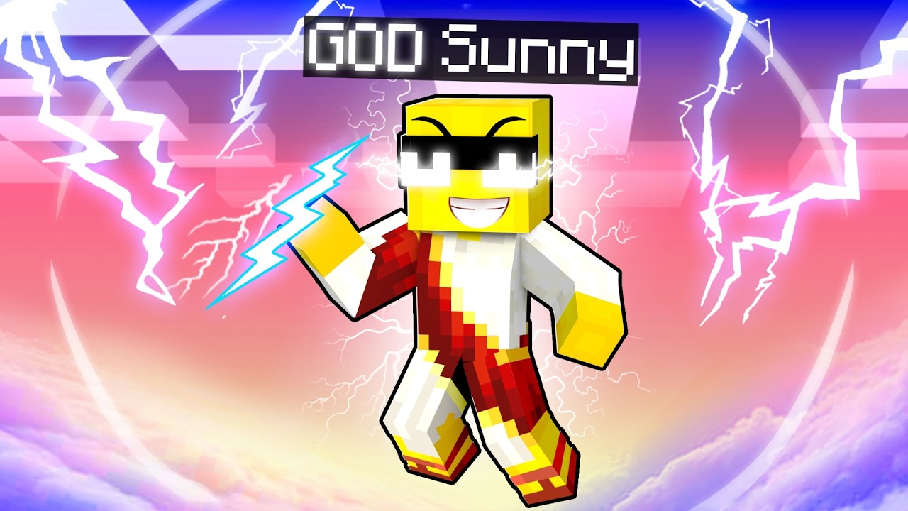 Becoming MYTHICAL SUNNY in Minecraft! - YouTube