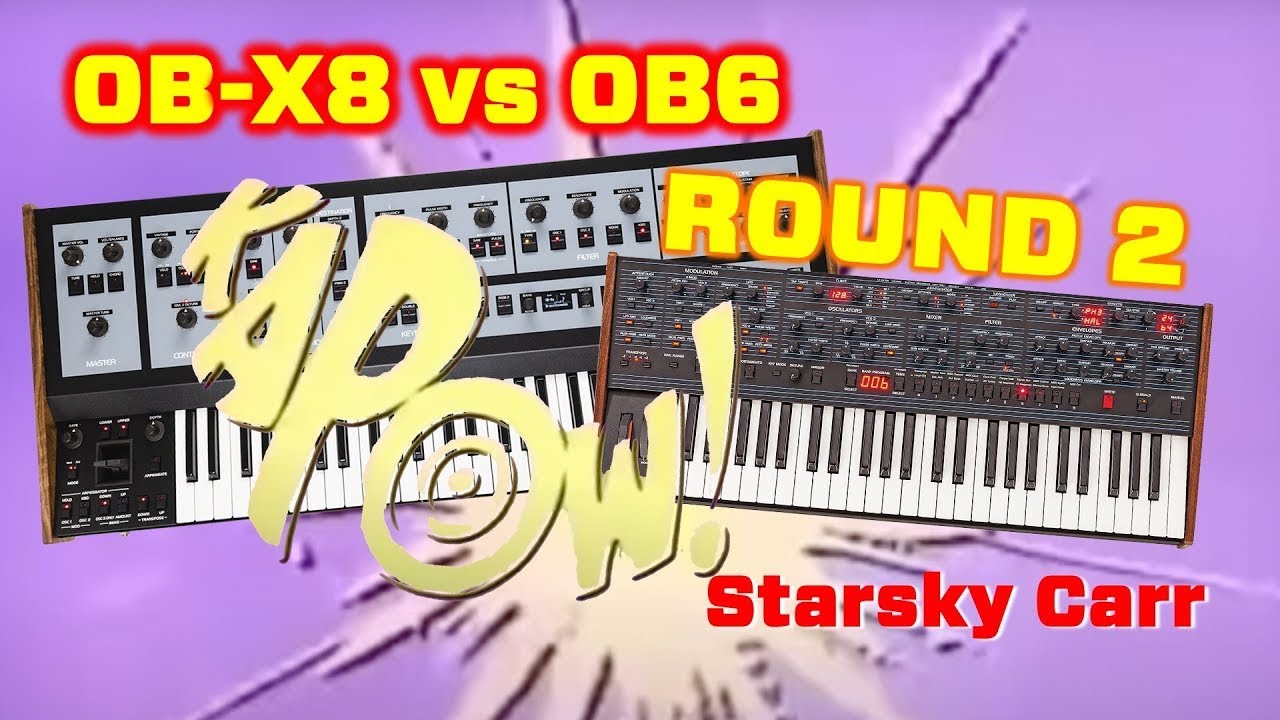 Oberheim OB-X8 vs OB6 // REMATCH // THAT sound again!! - YouTube