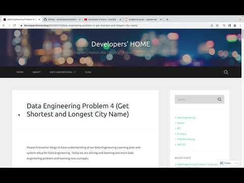 Data Engineering Problem 4 Using (Part2) PySpark | Spark SQL | Databricks | PostgreSQL - YouTube