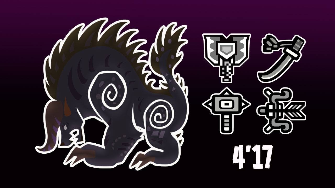 Behemoth 4'17|challenge|cut tail and different type weapon - YouTube