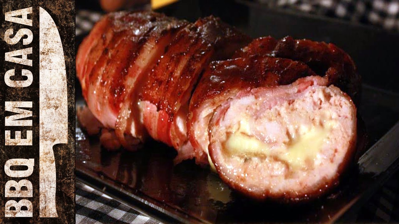 RECEITA DE EXPLOSÃO DE BACON - (BACON EXPLOSION) - CHURRASCO - YouTube