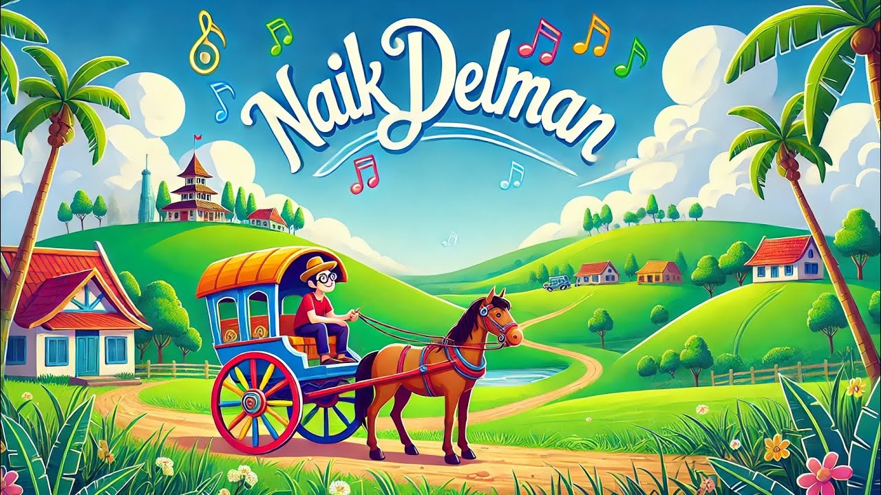 NAIK DELMAN ISTIMEWA, LAGU ANAK INDONESIA - YouTube