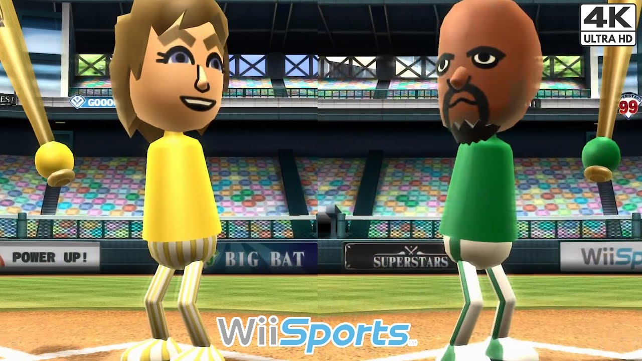 I'm going pro in every wii sports resort sport - Baseball (Skill Level ...
