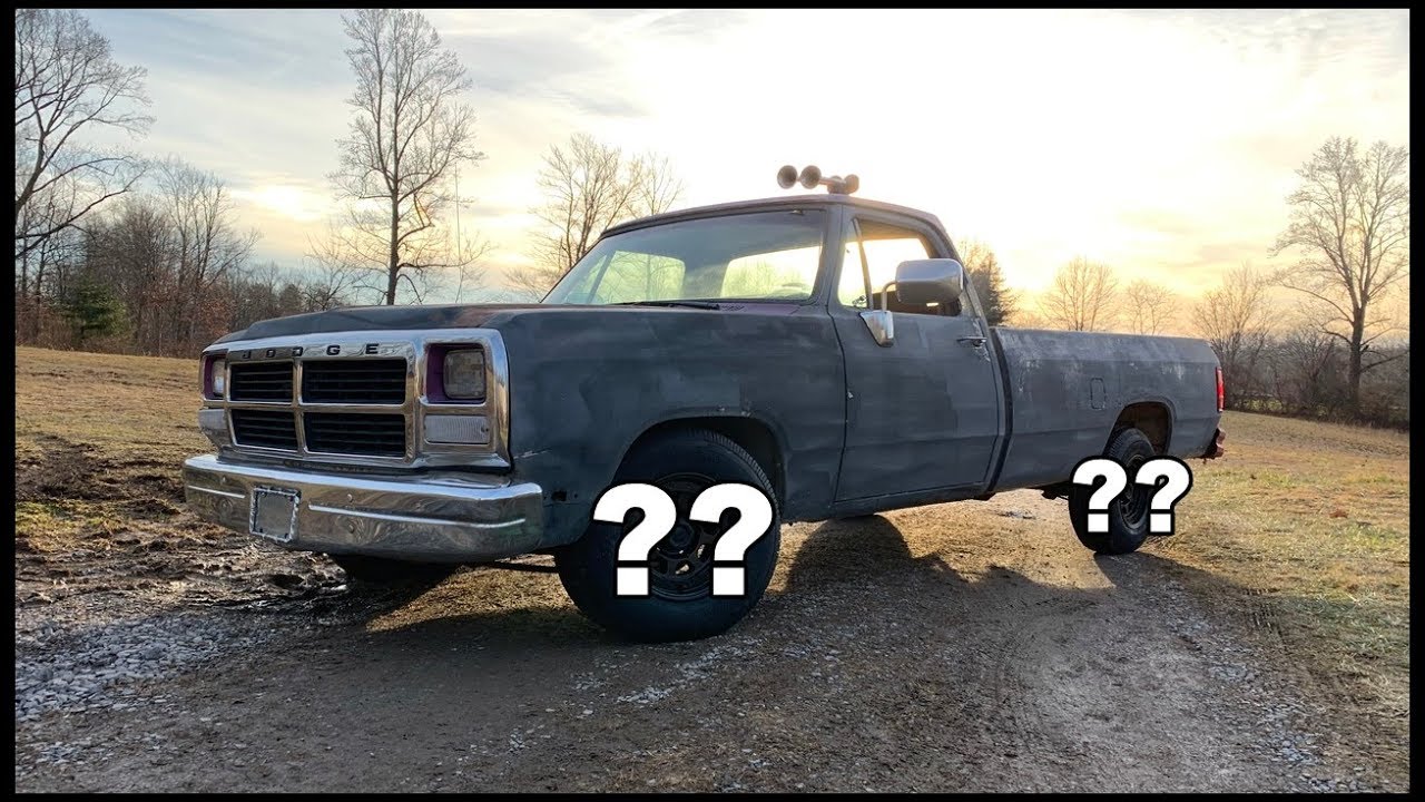FIRST GEN RAM GETS NEW RIMS AND TIRES! - YouTube