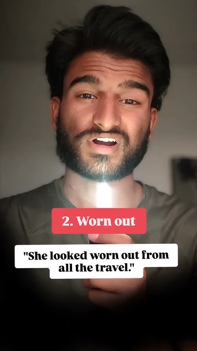 Stop saying "Tired😩" use these instead #english #learnenglish #kids #vocabulary #challenge # ...