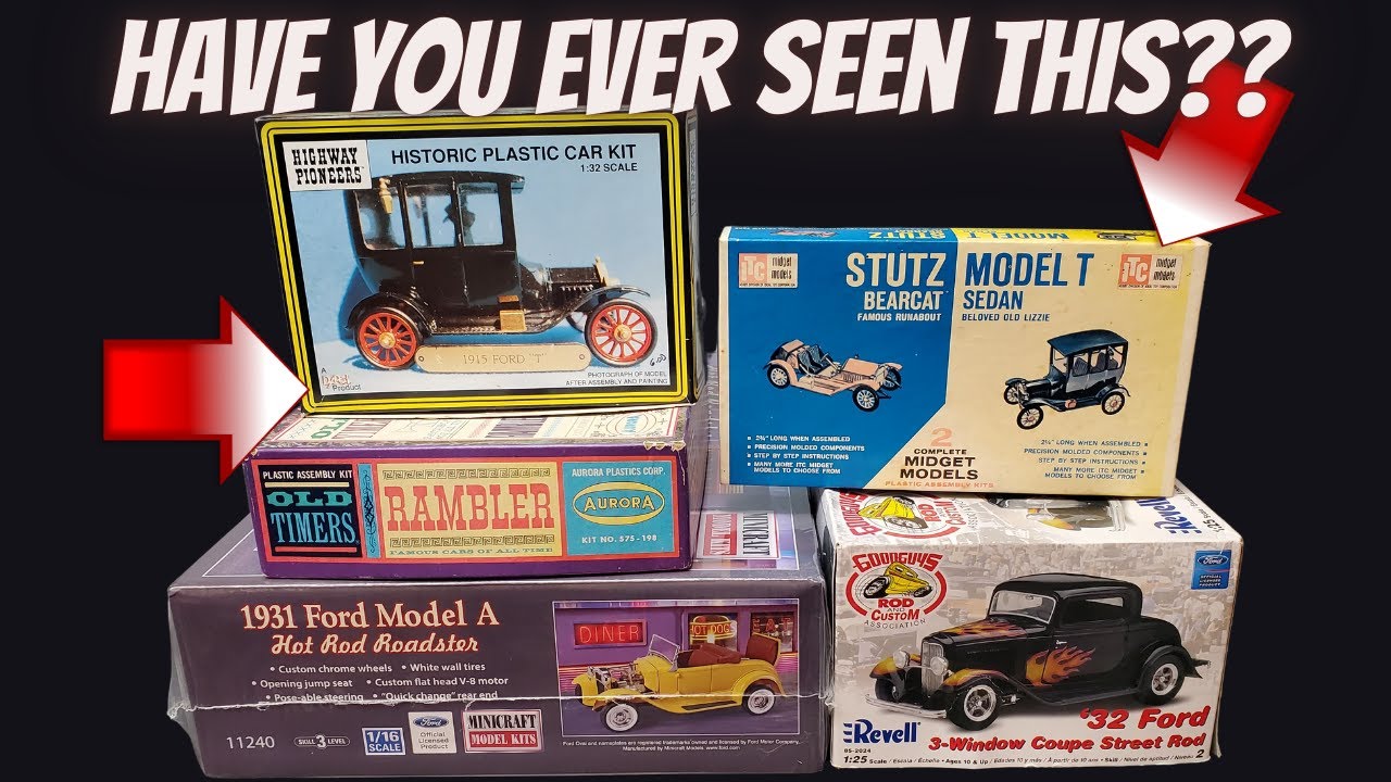 Take a look at these unique model kits!! - YouTube
