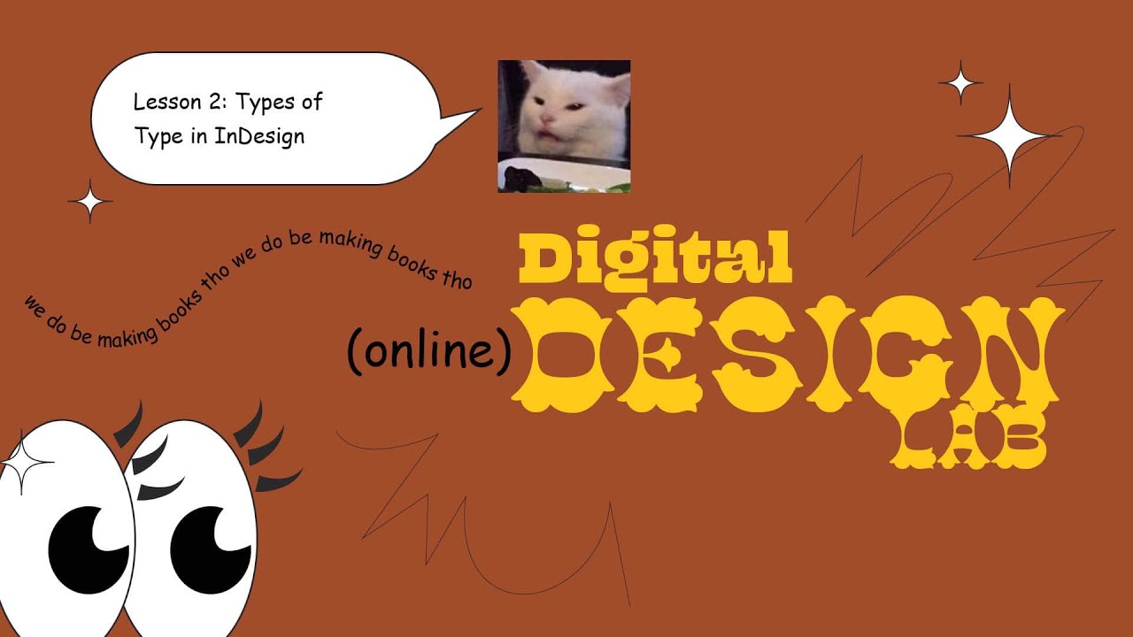 Lesson 2: Types of Type in InDesign — Part 3 | Digital Design Lab ...