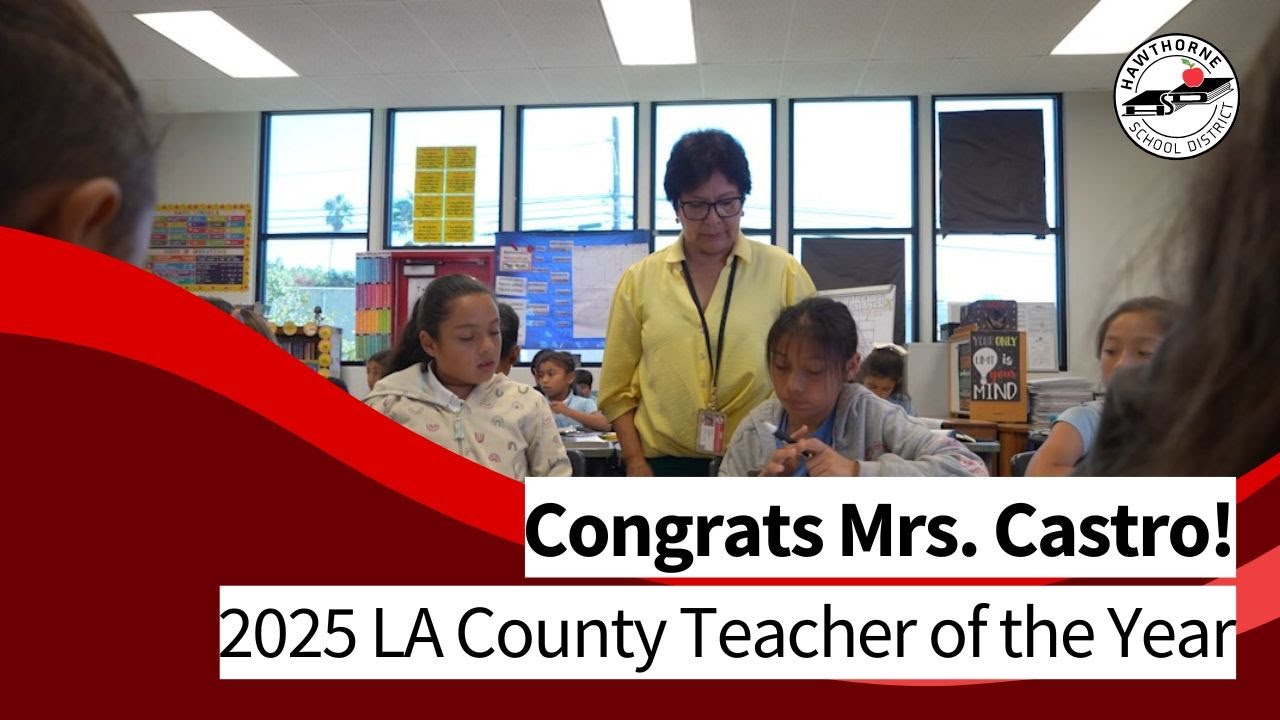 Mrs. Silvia Castro Recognized as 2025 LA County Teacher of the Year for ...