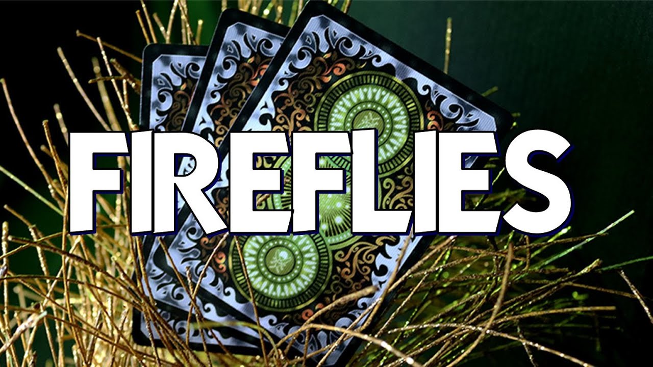 Deck Review - Bicycle Fireflies Playing Cards - YouTube