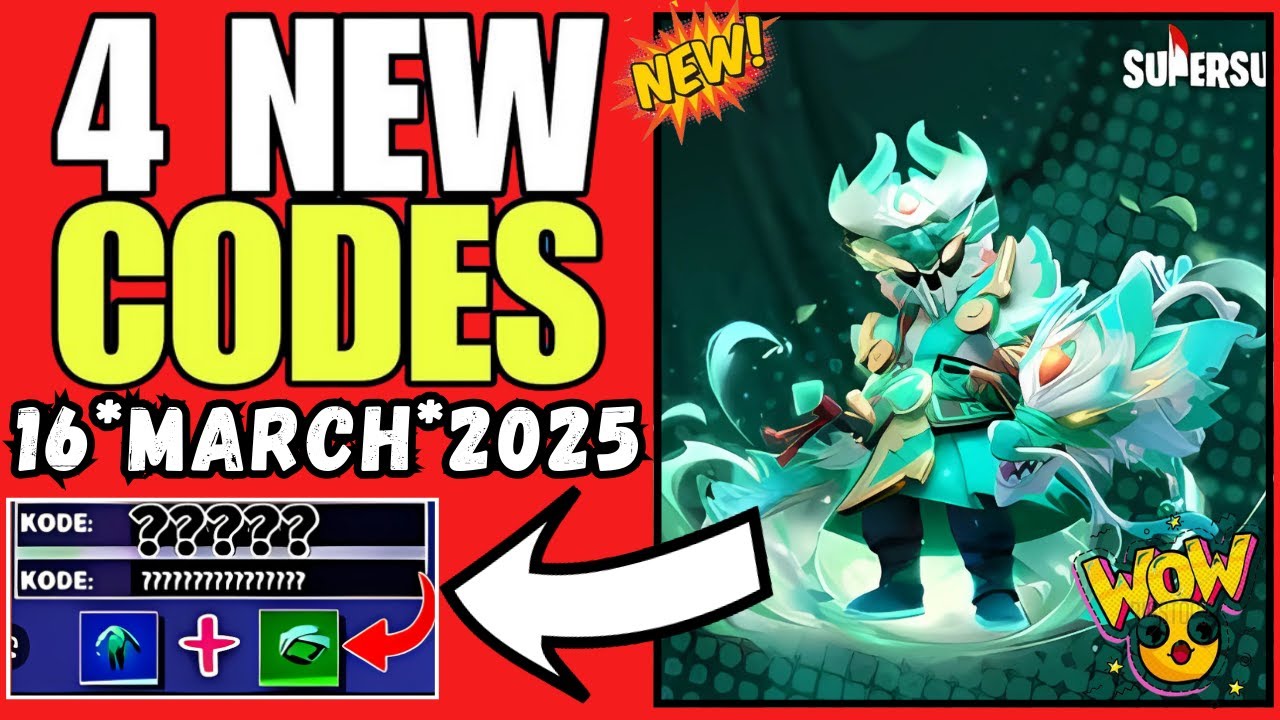 ⚡MARCH CODES⚡SUPER SUS REDEEM CODES OF 2025 - SUPER SUS PROMO CODES OF ...