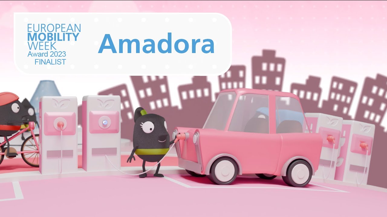 Amadora, finalist of the European Mobility Week Award 2023 - YouTube