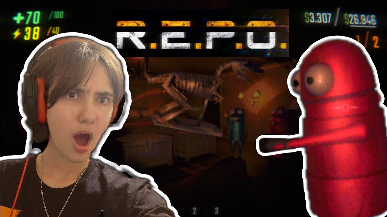 NEW REPO GAME IS CHAOS - YouTube