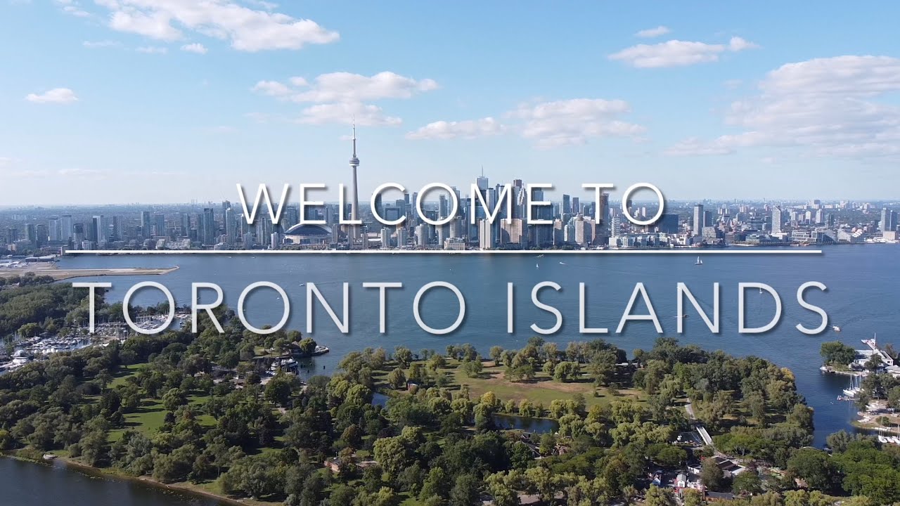 Toronto islands amazing drone footage - YouTube