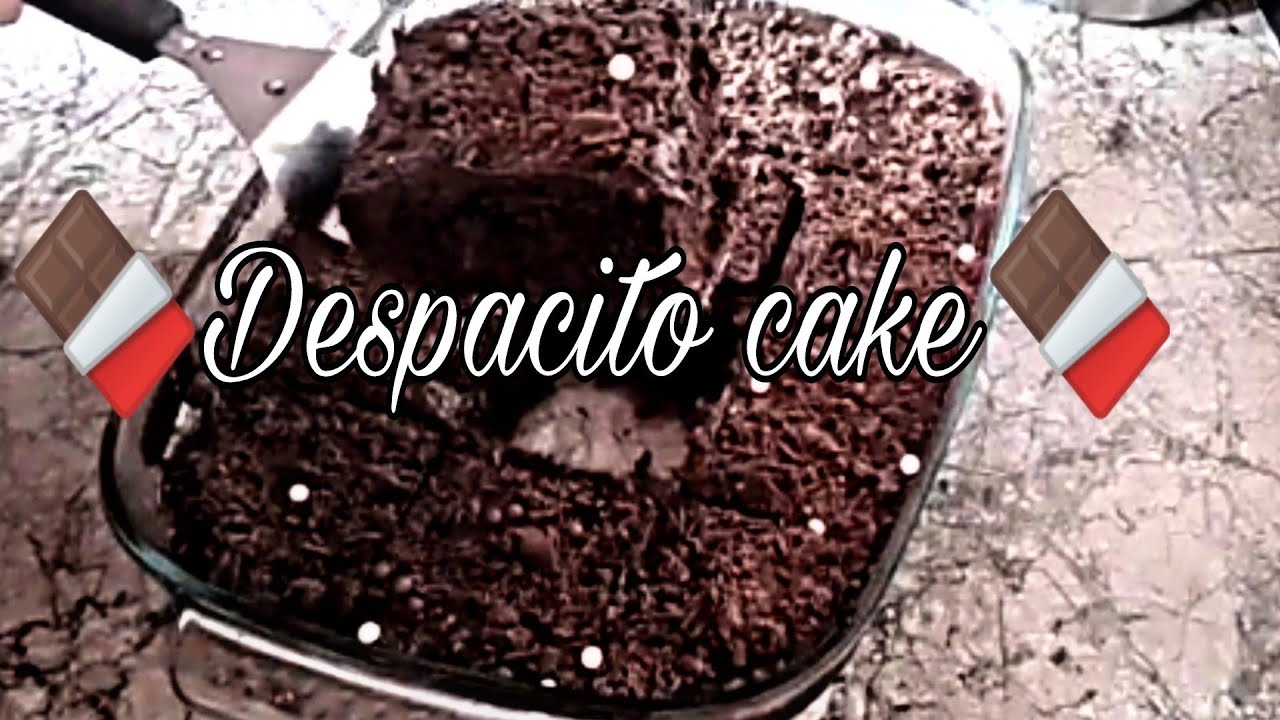 Chocolate or despacito cake 🍫كيكة شكلاط او ديسباسيتو الرائعة - YouTube