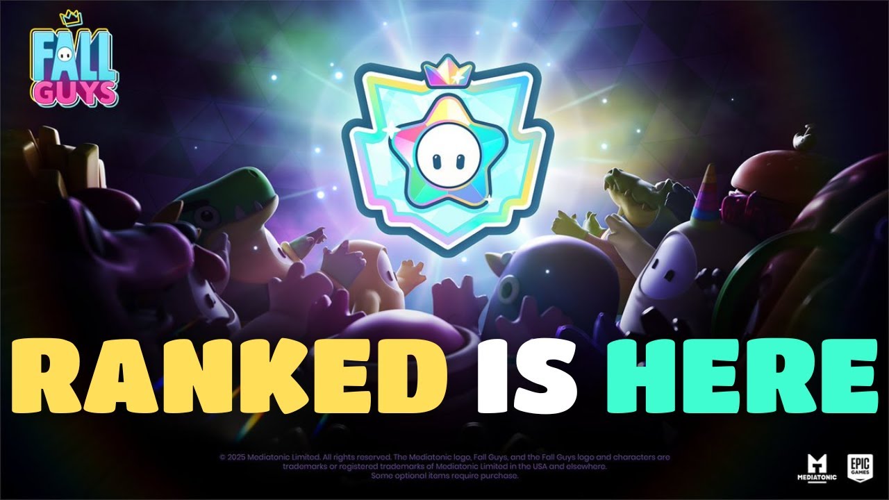 FALL GUYS RANKED MODE IS HERE - YouTube