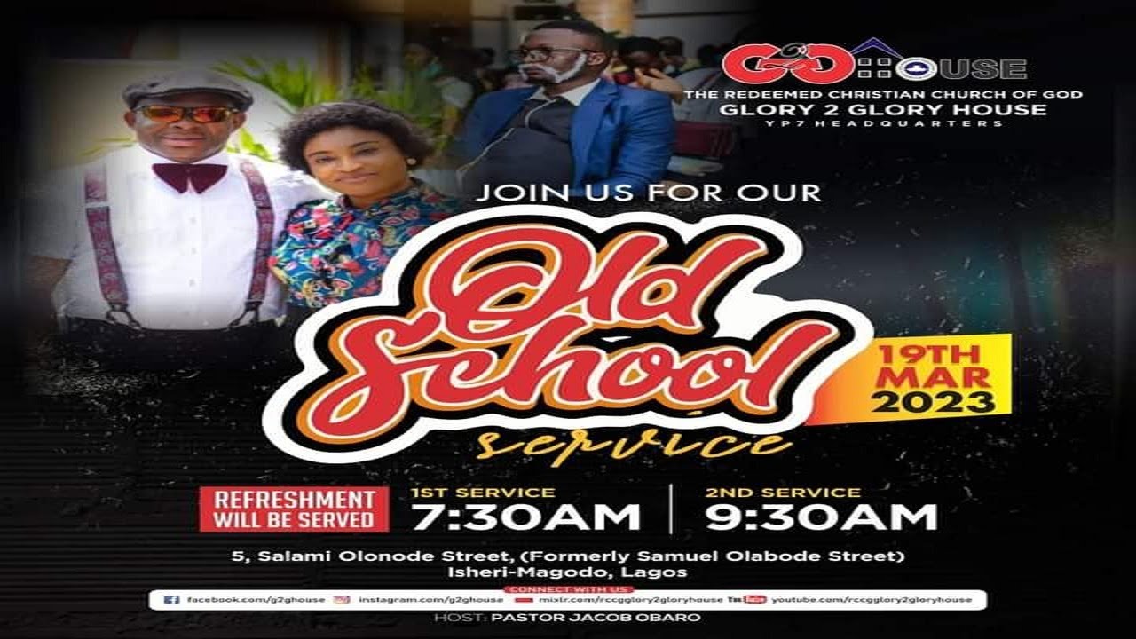 Old School Service || Sunday, 19th March, 2023 || 1st Service. - YouTube