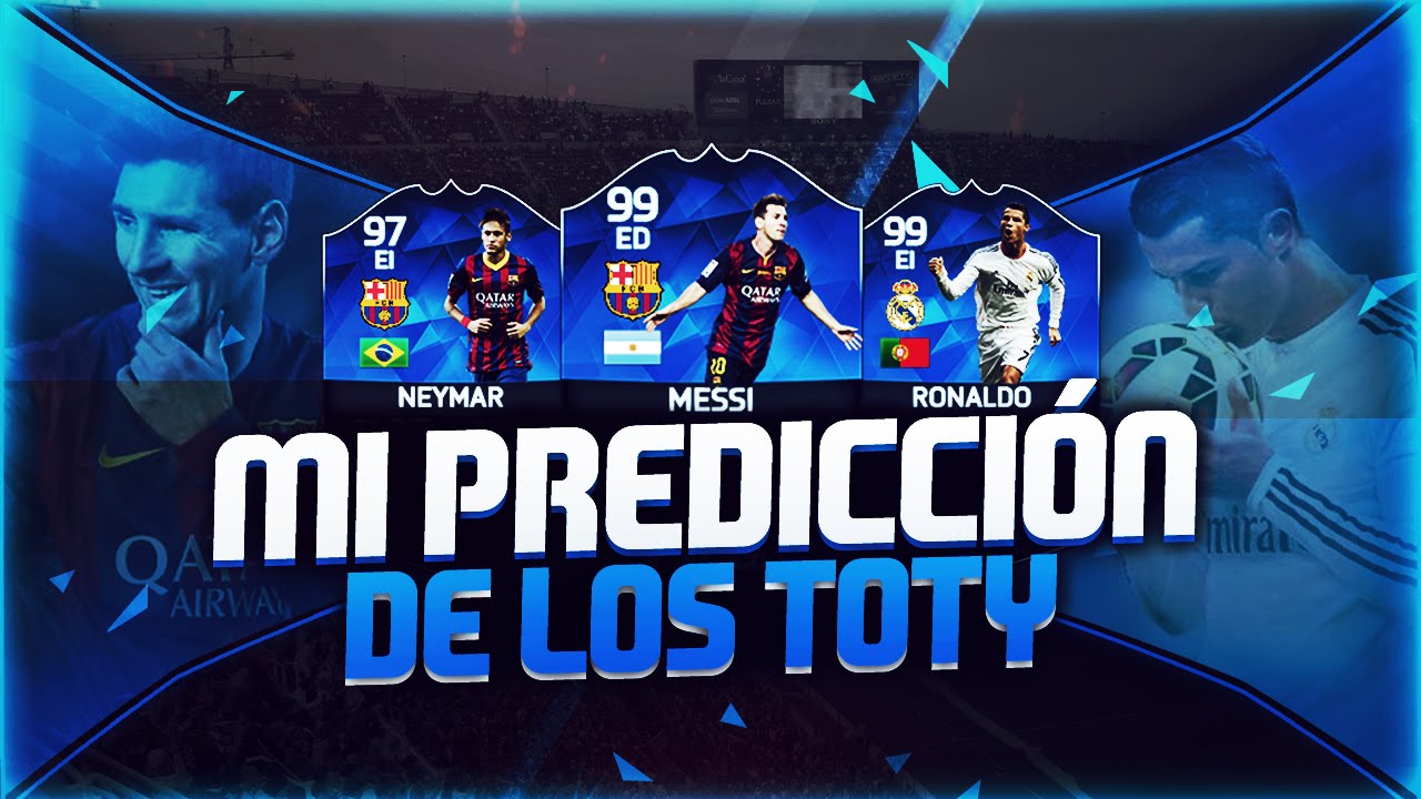FIFA 16 | PREDICCION TEAM OF THE YEAR | TOTY | CACHO01 - YouTube