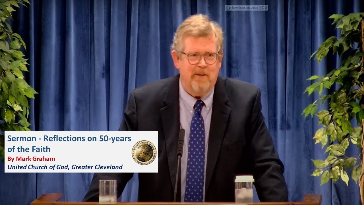 Sermon - My Reflections on 50-years of the Faith - YouTube