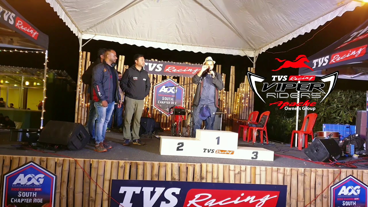 AOG - apache owners group South Chapter Ride 2019 @ooty | viper riders / tvs racing / all india ...