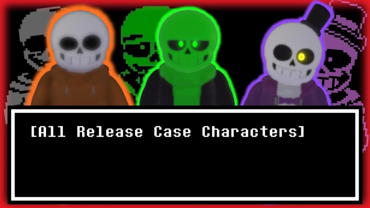 [Undertale: Fortune Fighters] - [All Release Case Characters - Showcase ...