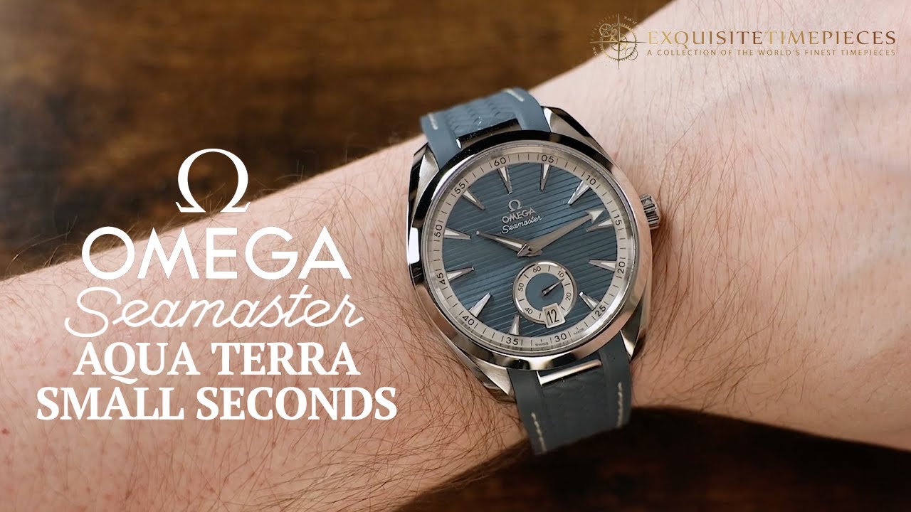 Introducing the Omega Seamaster Aqua Terra Small Seconds - YouTube