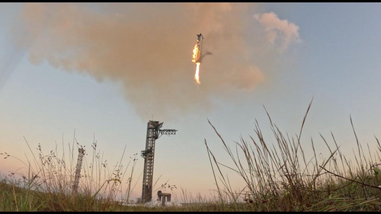 Starship IFT5 from the dunes. Wait for the haze to clear....🚀 - YouTube
