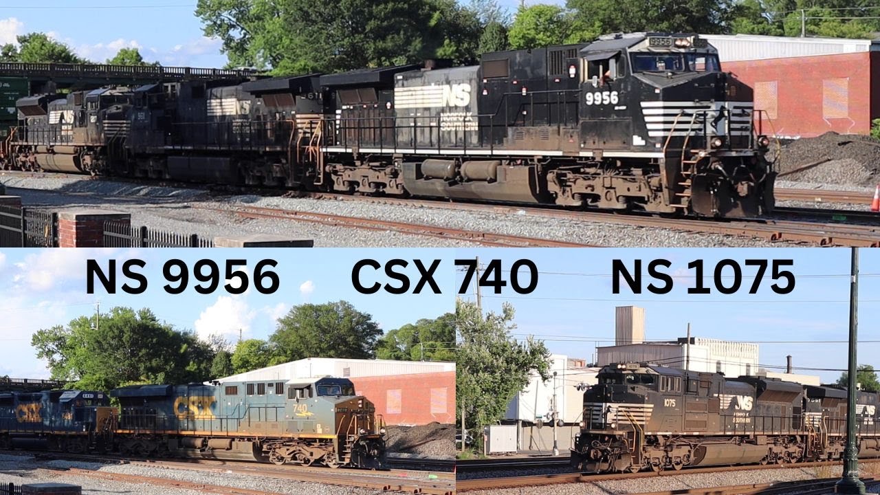 7-30-23 6:24PM NS 9956 NS 9611 NS 1207 7:12PM CSX 740 CSX 6481 CSX 4427 ...