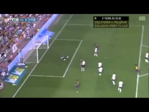 Valensiya 0-3 Barcelona. QoL Messi