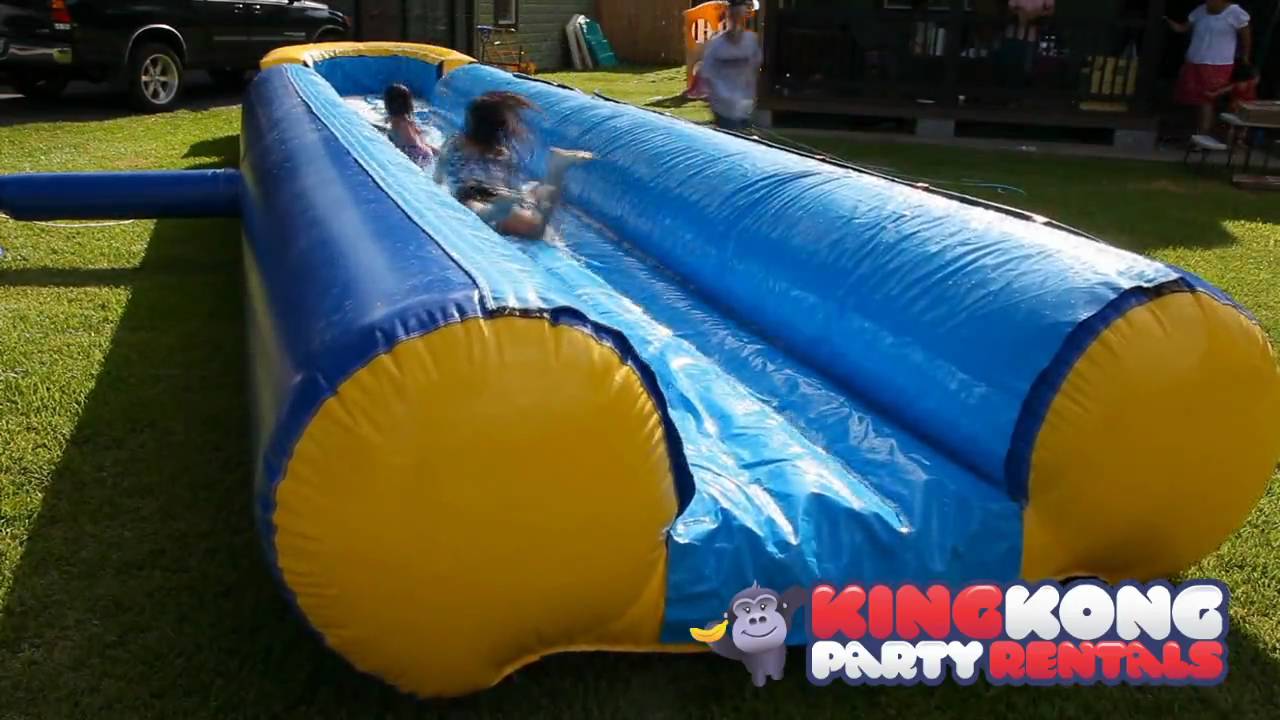 32ft Single Lane Slip N Slide - Cheapest Houston WaterSlide Rental ...