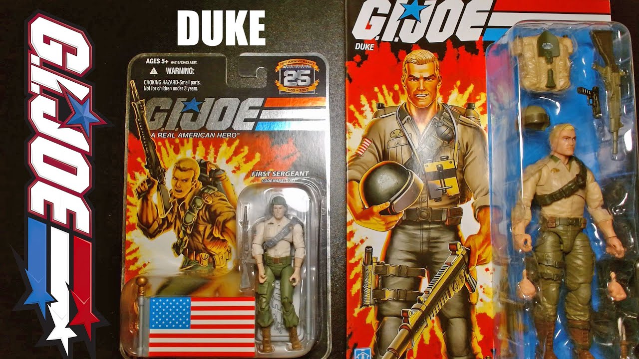 GI JOE Duke Classified Series G.I. JOE Retro Card Hasbro Action Figure ...