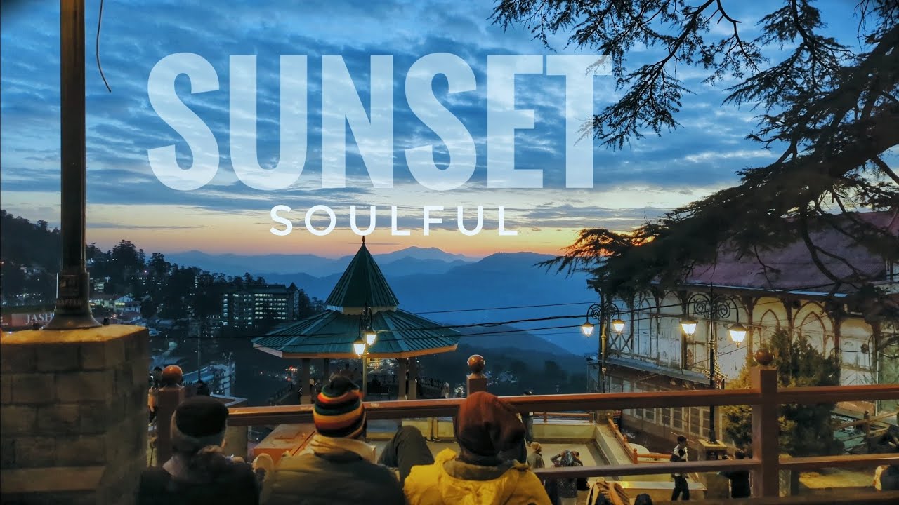 Experiencing Soulful sunset in Shimla | 4k - YouTube