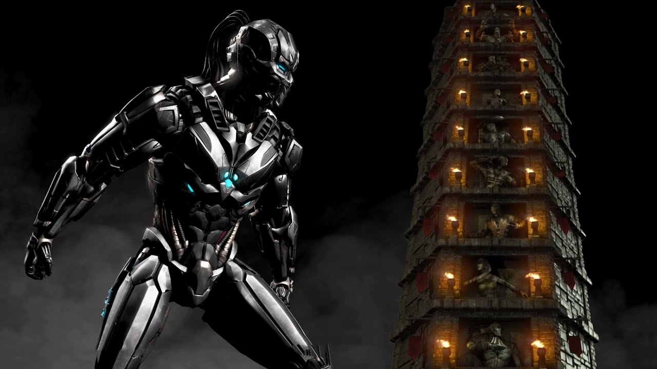 Mortal Kombat XL Triborg (Smoke) Klassic Towers PS5 Gameplay - YouTube