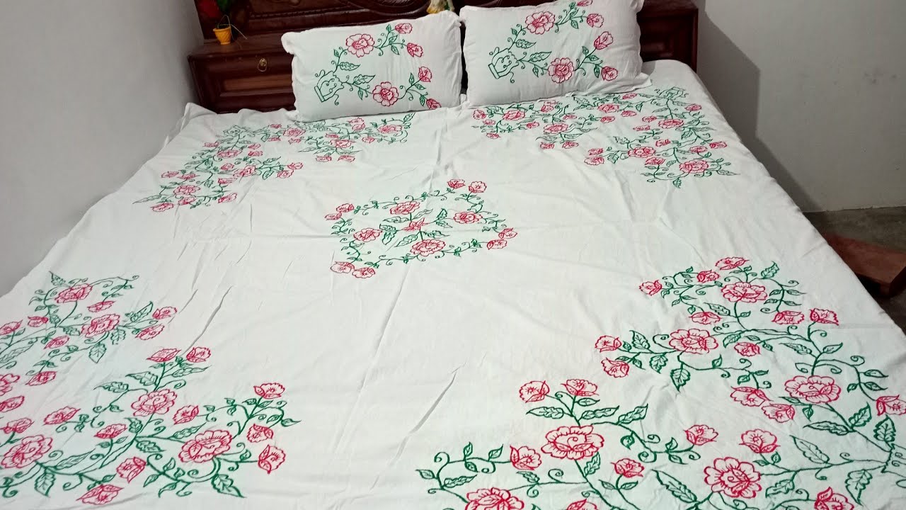 new model chadar design, new chadar design, new chadar kadhai design ...