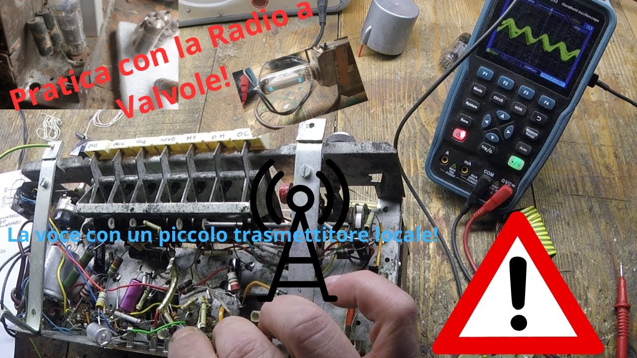 Pratica con le Radio a Valvole: Diamo voce con un mini trasmettitore a ...