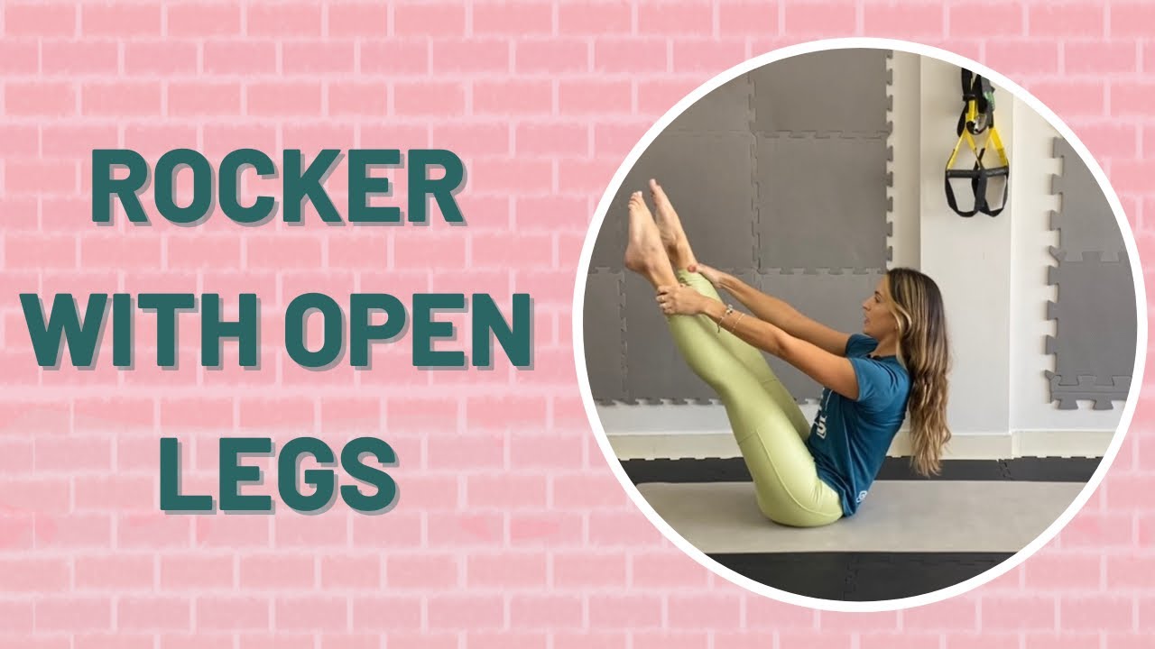 Como realizar o the rocker with open legs? - YouTube