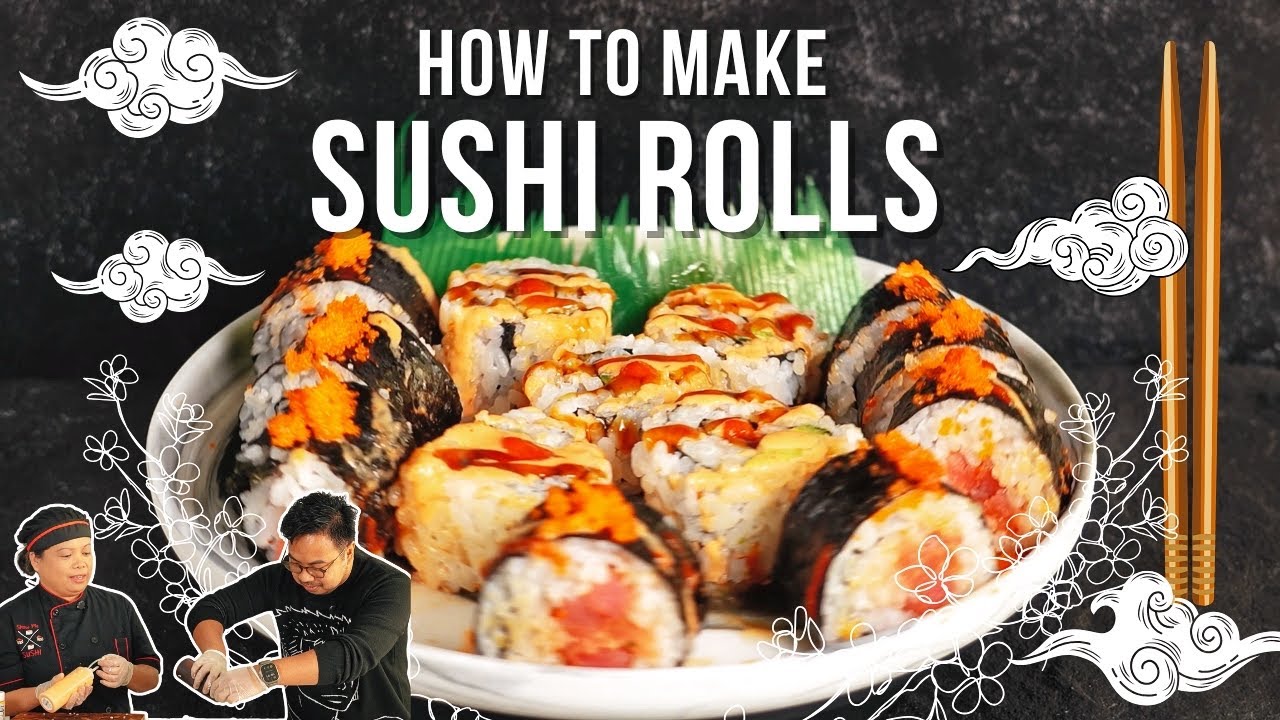 How to make Sushi at Home with Chef Irma Markham of Show Me Sushi - YouTube