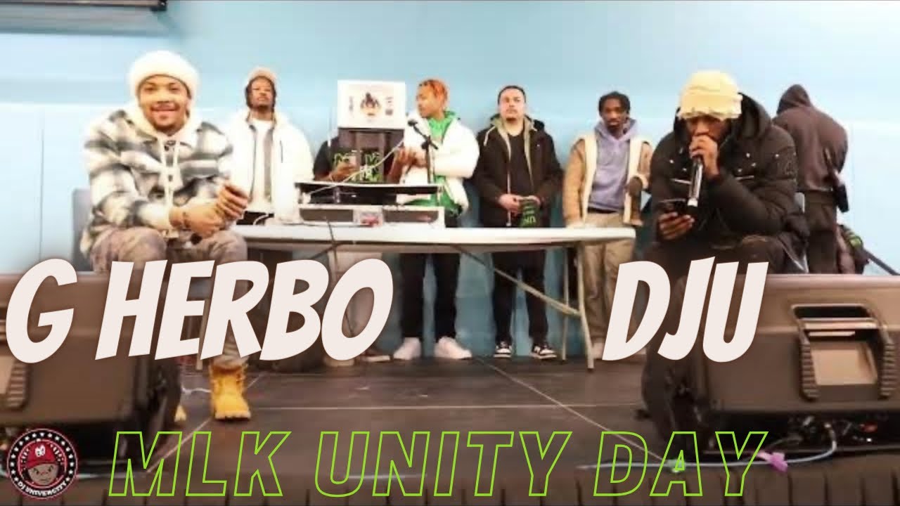 DJU & G Herbo LIVE INTERVIEW: MLK Day, Chicago Youth, Peace, Mental ...