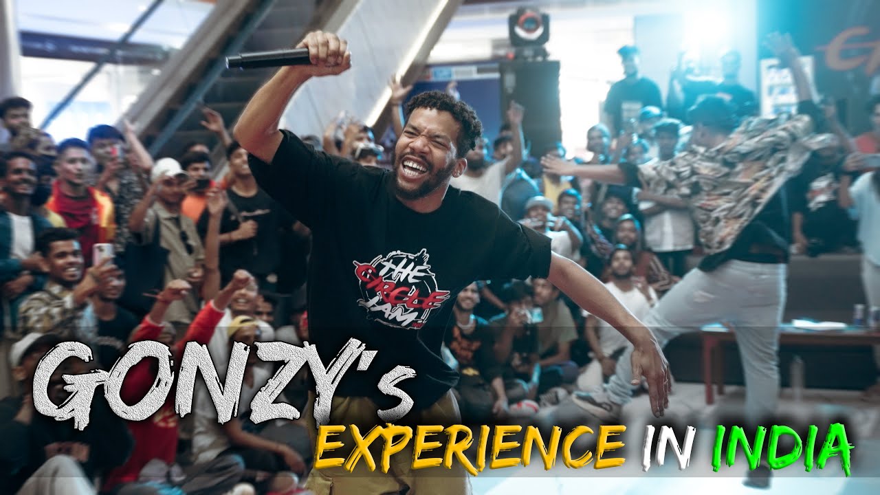 GONZY'S EXPERIENCE IN INDIA | THE CIRCLE JAM | HIPHOP JUDGE FROM FRANCE ...