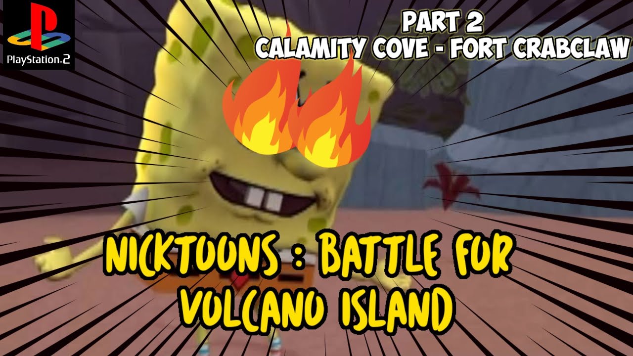 Nicktoons : Battle For Volcano Island Game PS 2 - Part 2 - YouTube