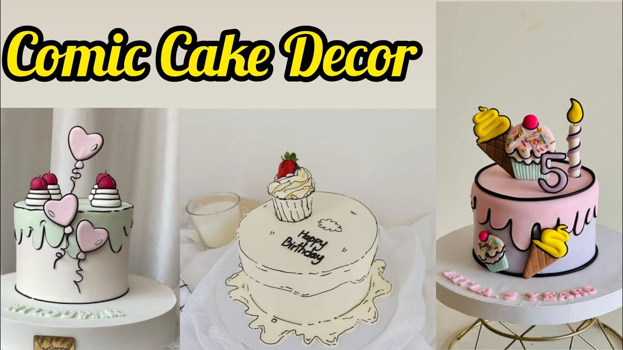 This comic cake looks unreal 😍🎂 - YouTube