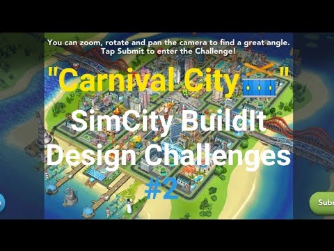 "Carnival City🥁" SimCity BuildIt Design Challenges #2 - YouTube