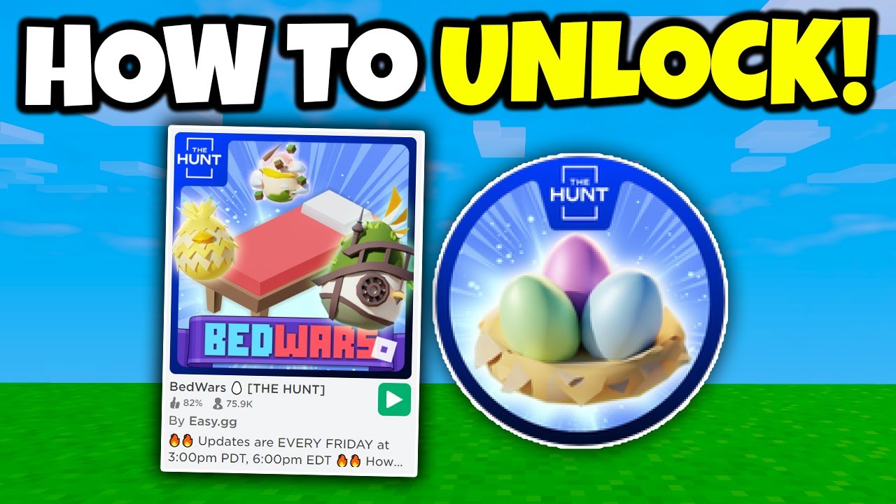 THE HUNT: Bedwars (Roblox The Hunt) - YouTube