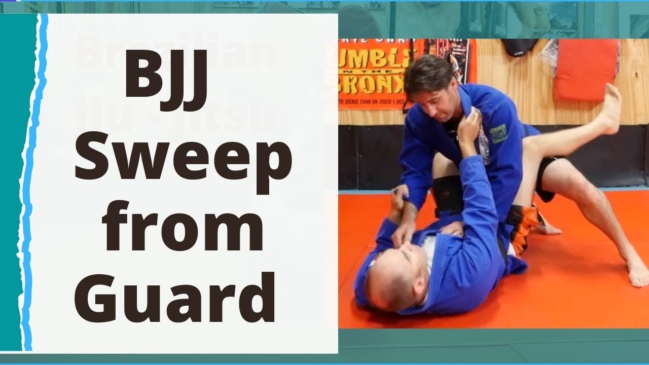 BJJ BASIC SWEEP. How to correctly sweep from the Guard. Learn a great ...