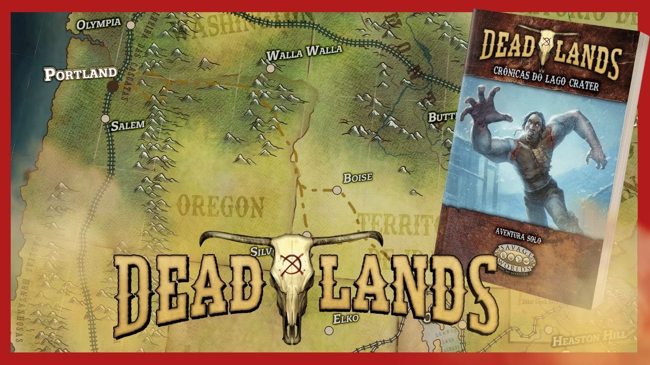 RPG Solo de Velho Oeste Sobrenatural - Savage Worlds Deadlands ...