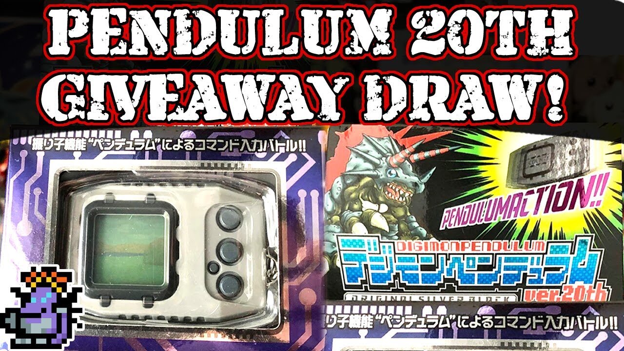 Digimon Pendulum 20th Giveaway Draw! - YouTube