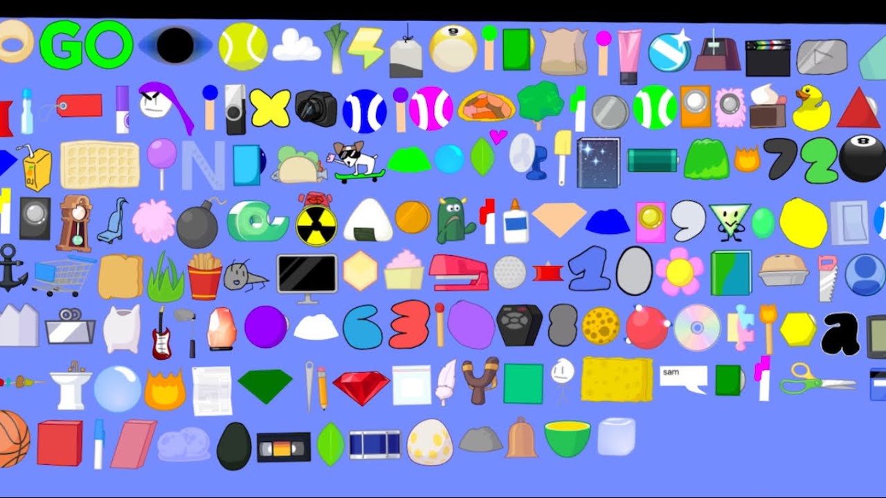 Bfb/tpot/rc marble race - YouTube