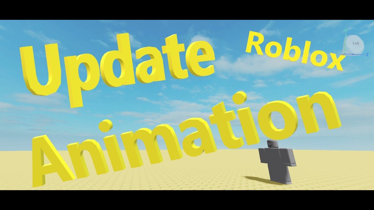 ROBLOX ANIMATION EDITS: How to Change, Update, and Import Animations ...